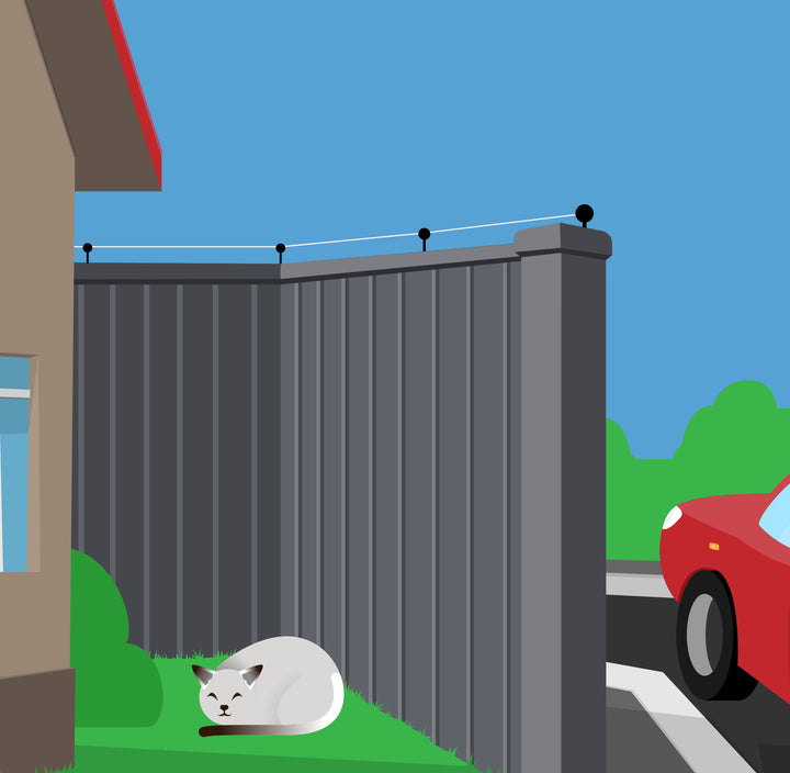 Cat Proof Your Fence – SmartCats StayHome